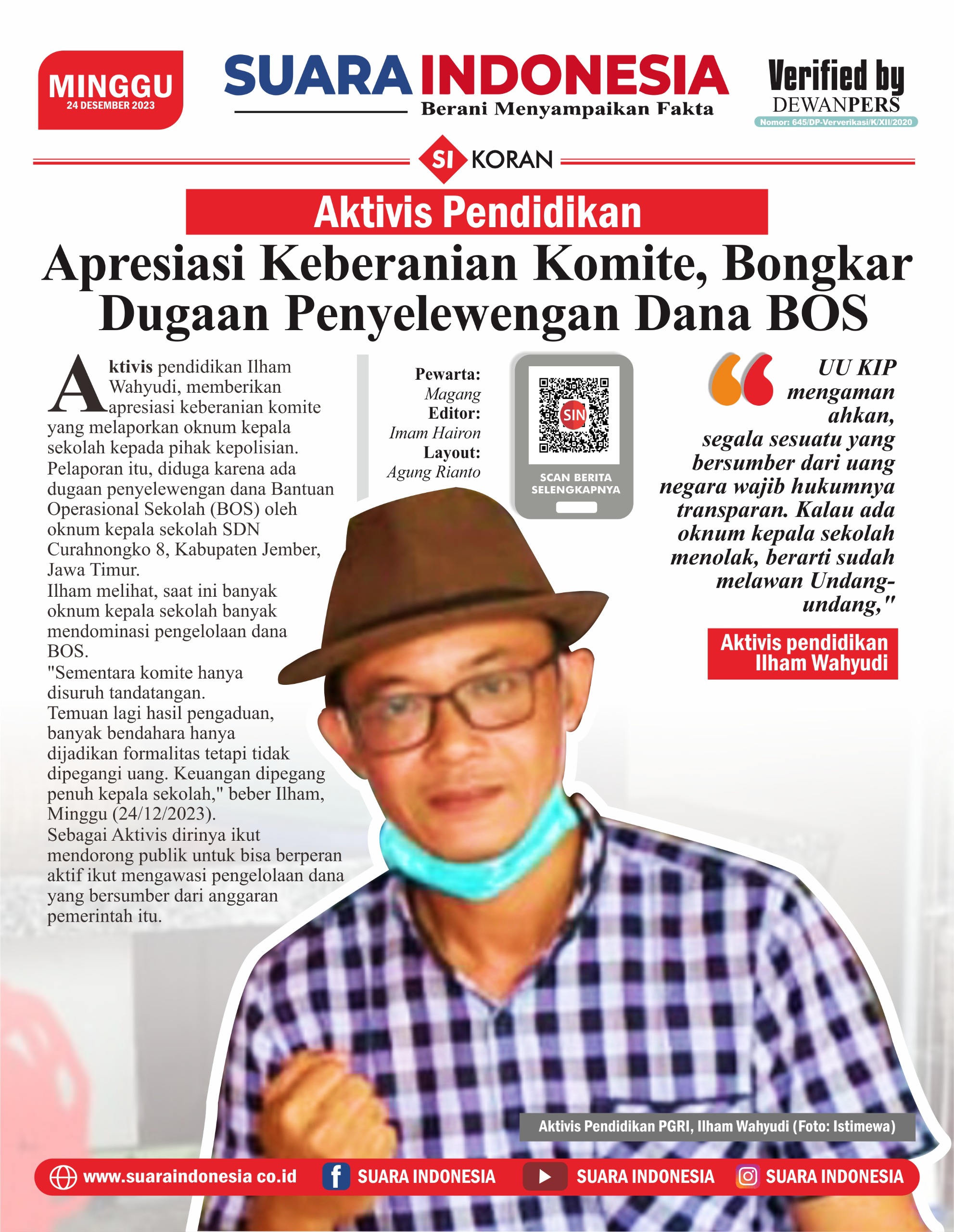 EDISI, 24 DESEMBER 2024 - Sumber : Suaraindonesia.co.id - BeritaSatu ...