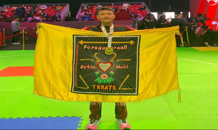 Atlet PSHT Ngawi Harumkan Indonesia, Sumbang Medali Emas di Kejuaraan Dunia Pencak Silat Abu ...