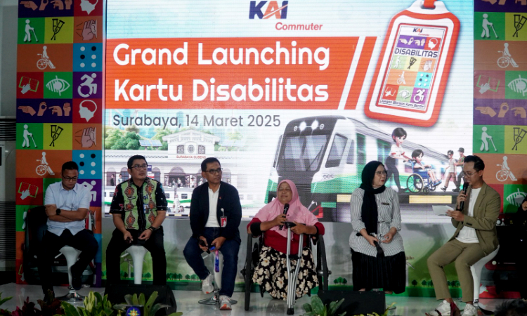 KAI Commuter Perluas Inklusi, Kartu Disabilitas Kini Hadir di Wilayah 8 Surabaya - SUARA INDONESIA
