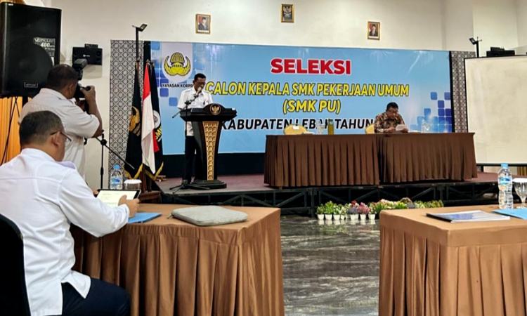 Budi Santoso: Seleksi Calon Kepala SMK PU Kabupaten Lebak 2025 untuk ...