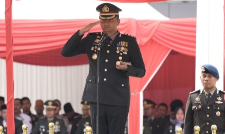 Kapolres Gowa Pimpin Upacara HUT ke-79 Bhayangkara, Tegaskan Komitmen Polri untuk Masyarakat ...